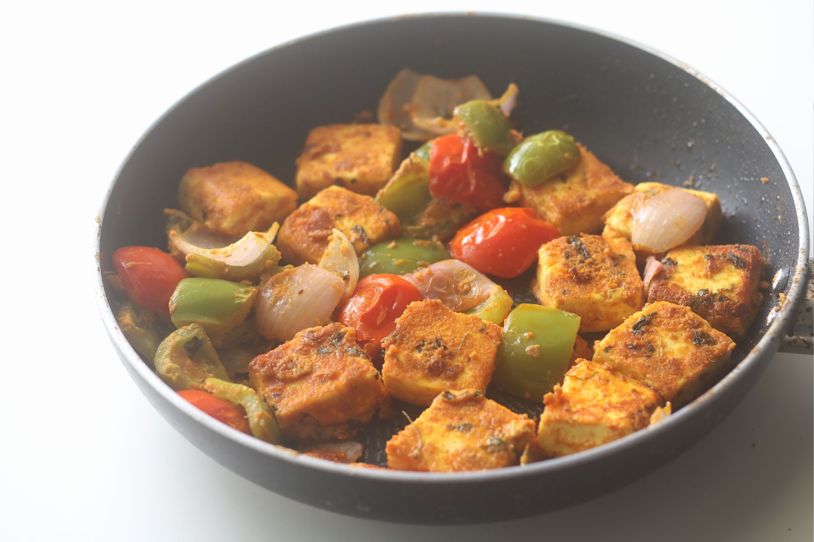 Kadai Paneer - Easy Indian Paneer Recipe - The Indian Claypot