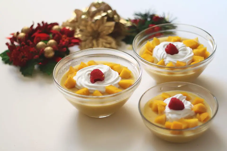 Mango Pudding - Dessert Recipe - The Indian Claypot