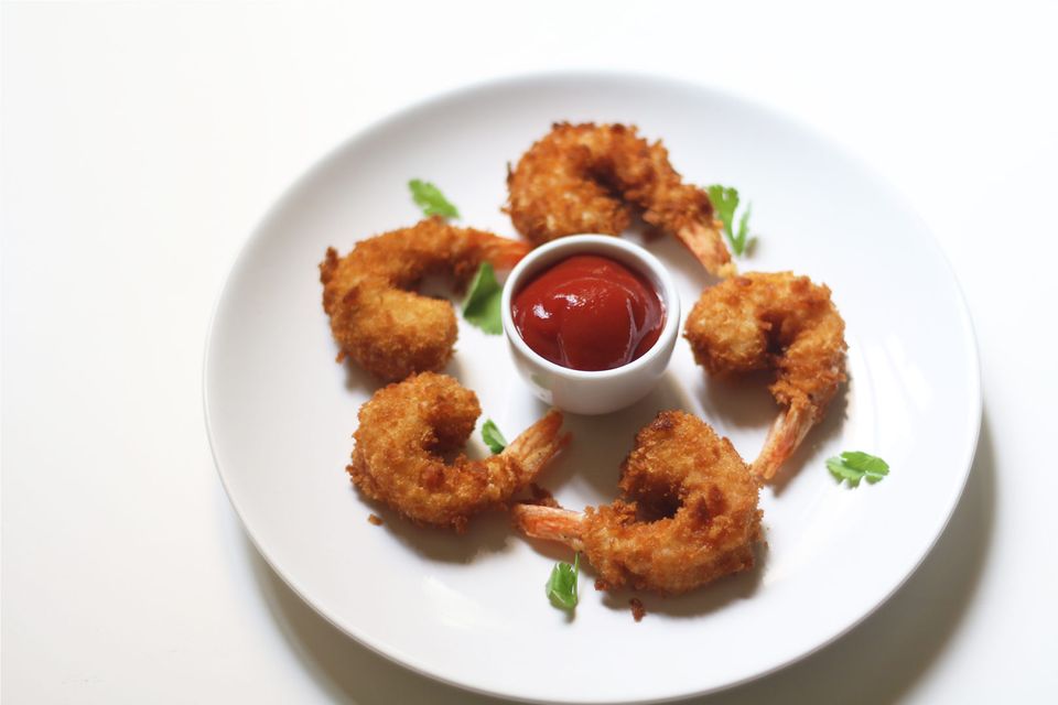 Breaded Fried Prawns - Easy Starter Recipe - The Indian Claypot