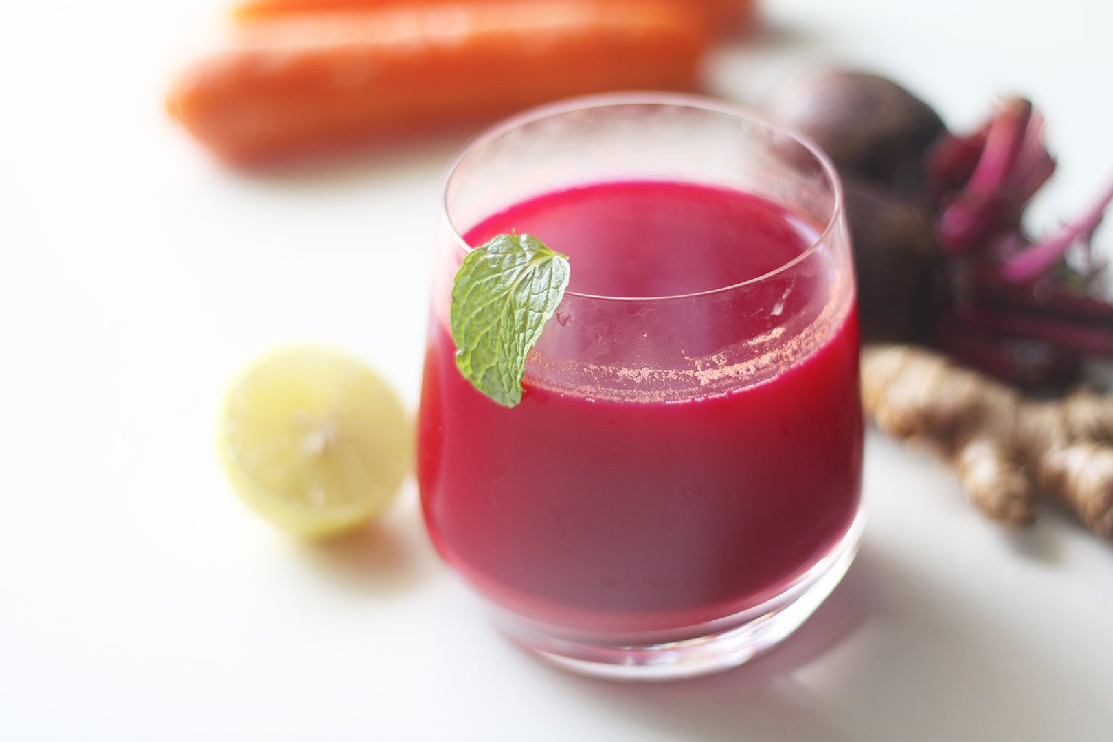 Carrot Beetroot Juice - Healthy Breakfast Juice - The Indian Claypot